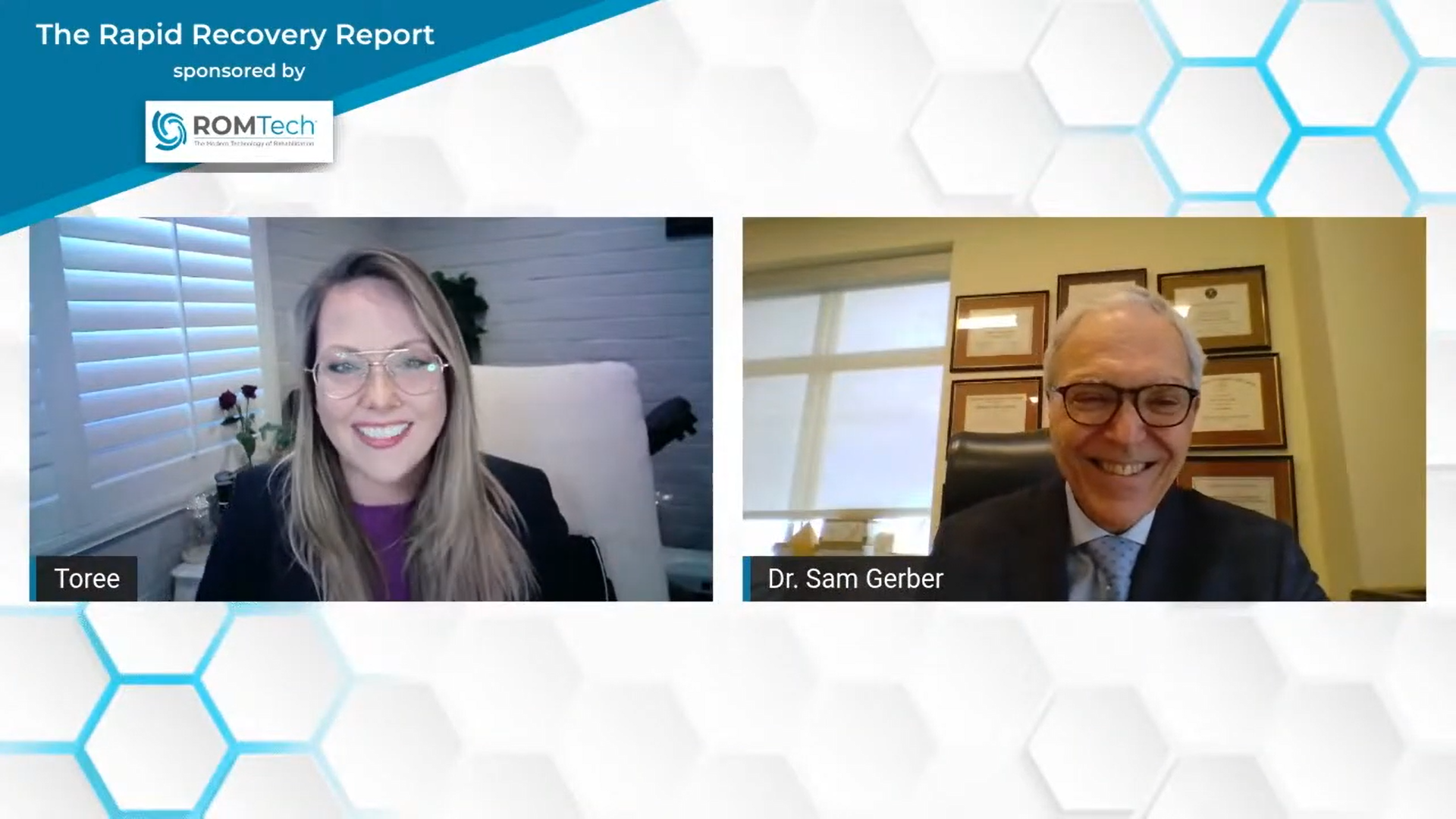 Dr. Gerber on Pain Management and Preparing for Knee Surgery - ROMTech